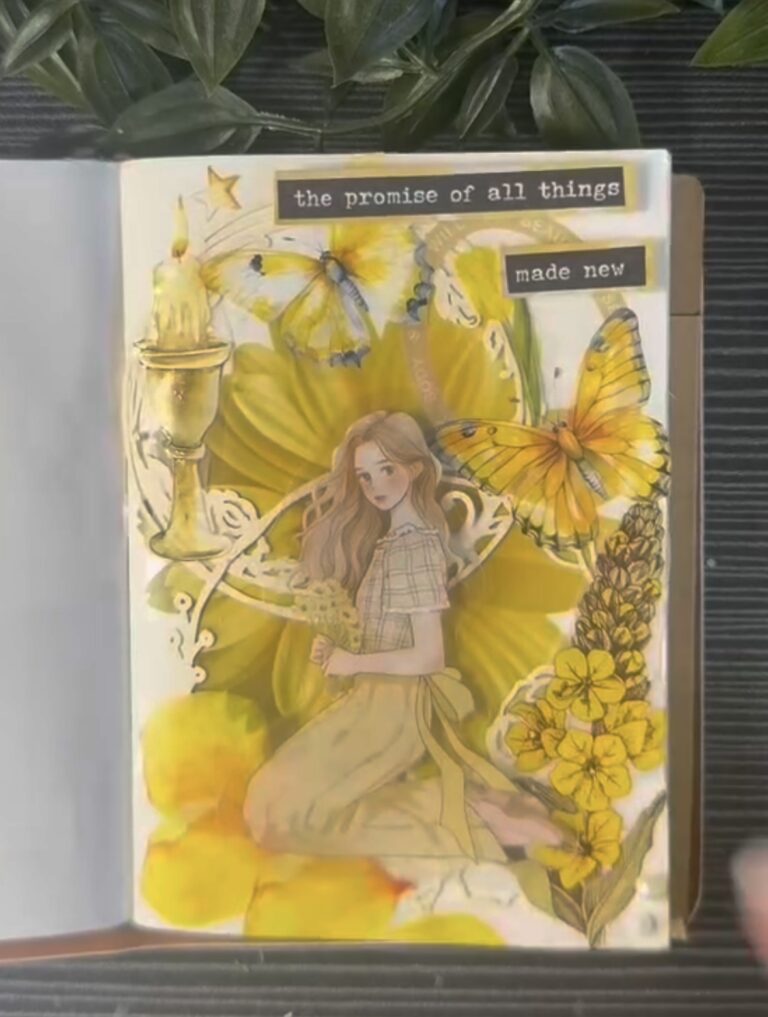 25 Sunny Yellow Scrapbook Ideas & Junk Journal Layouts - The Slowestuff ...