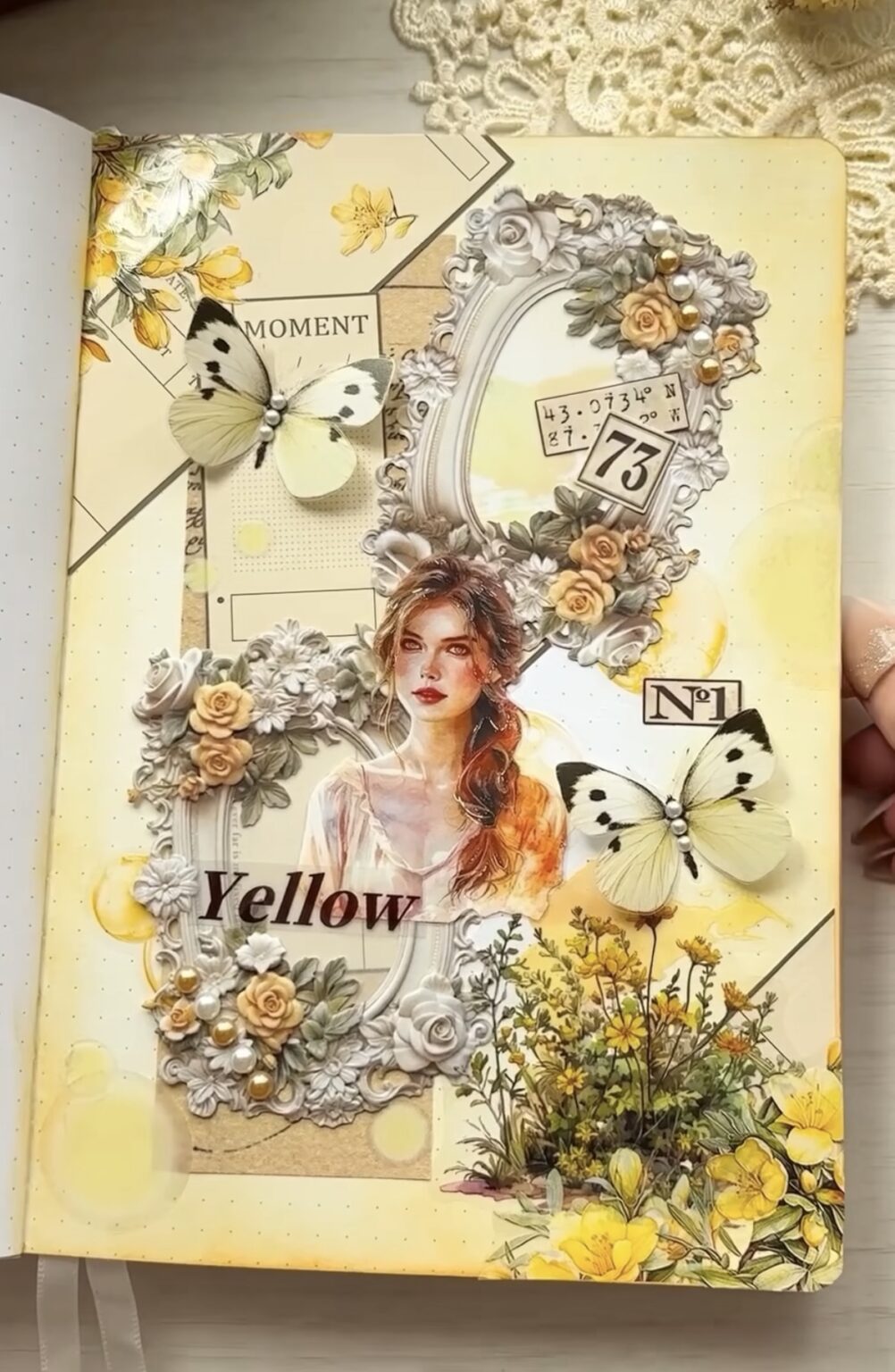 25 Sunny Yellow Scrapbook Ideas & Junk Journal Layouts - The Slowestuff ...