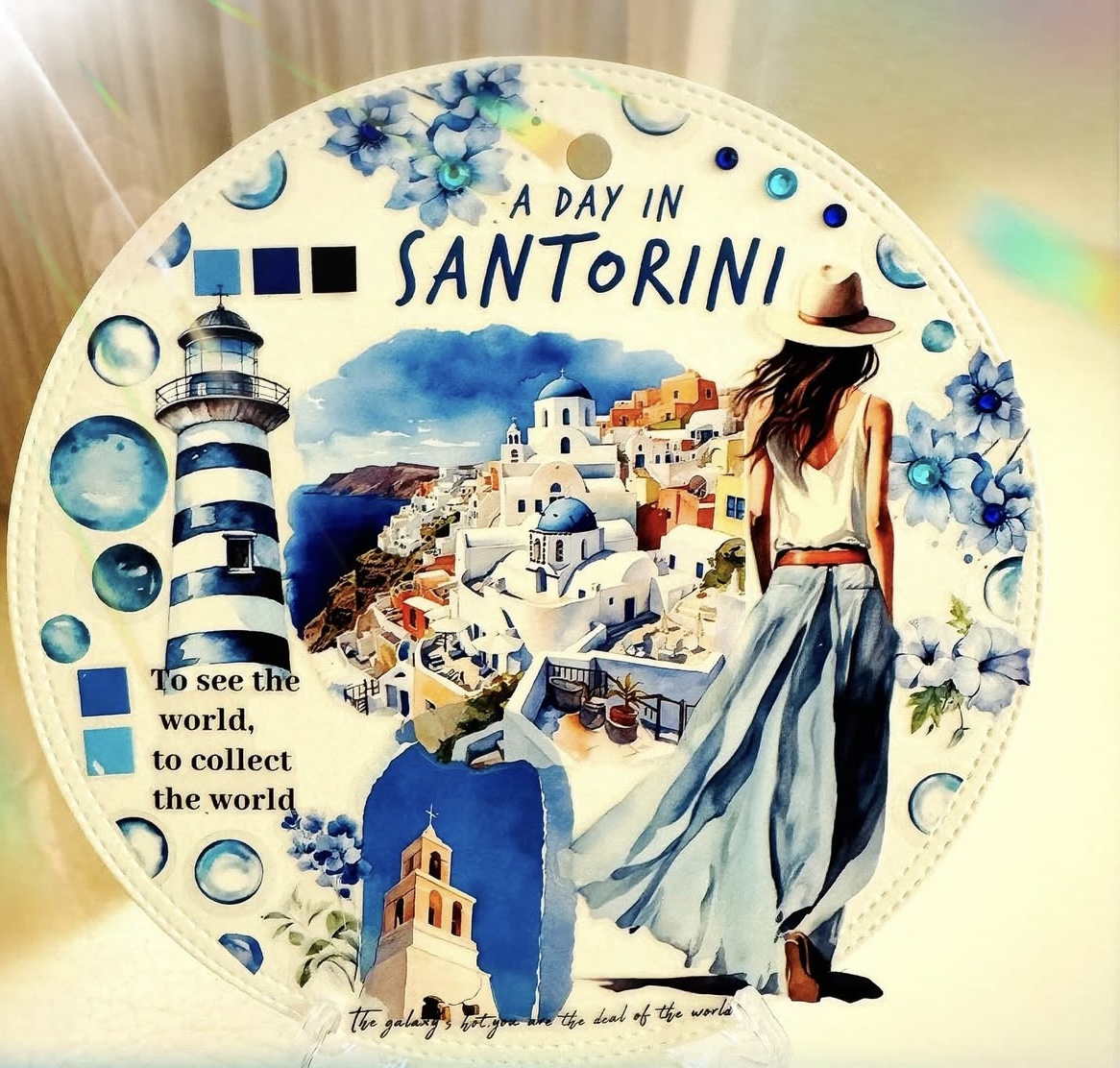 25 Serene Blue Scrapbook Ideas & Junk Journal Pages - The Slowestuff Blog