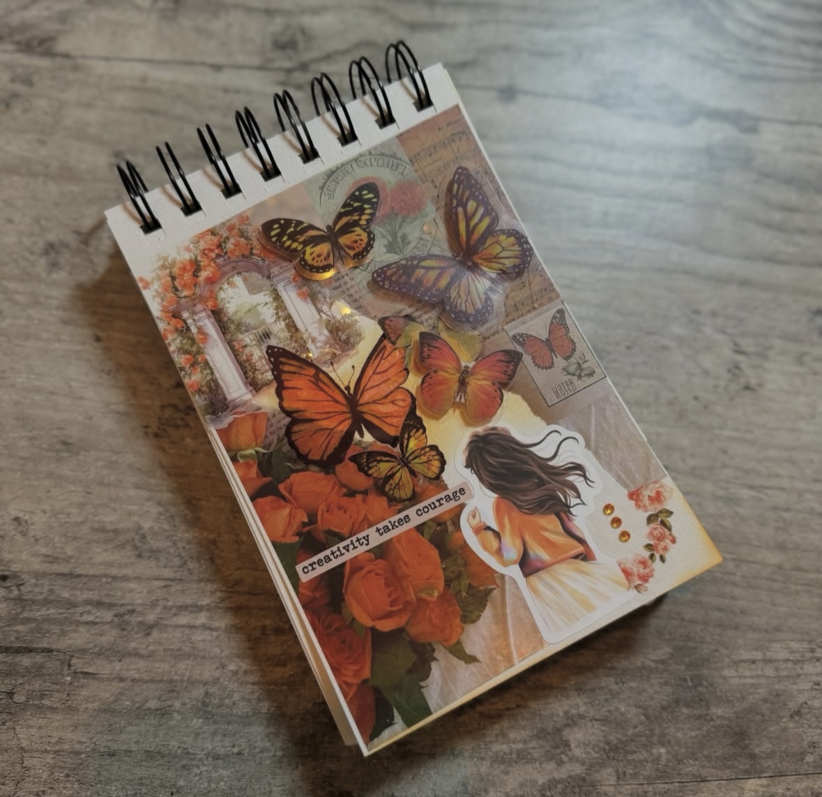 25 Bold Orange Scrapbook Ideas & Junk Journal Layouts - The Slowestuff Blog