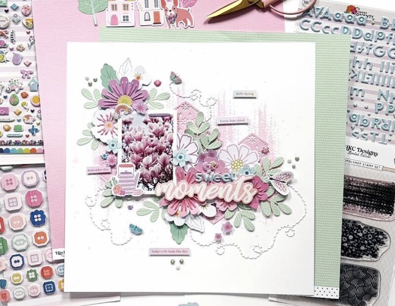 25 Dreamy Pink Scrapbook Ideas & Junk Journal Layouts - The Slowestuff Blog