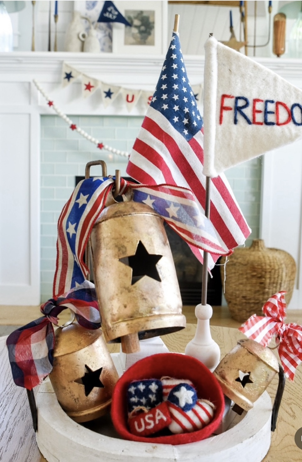 30 Festive Patriotic Tray Decor Ideas for the 4th of July - The ...
