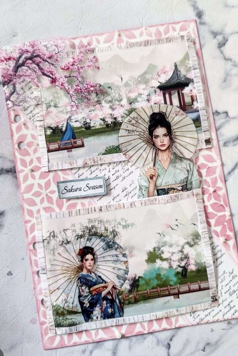 25 Dreamy Pink Scrapbook Ideas & Junk Journal Layouts - The Slowestuff Blog