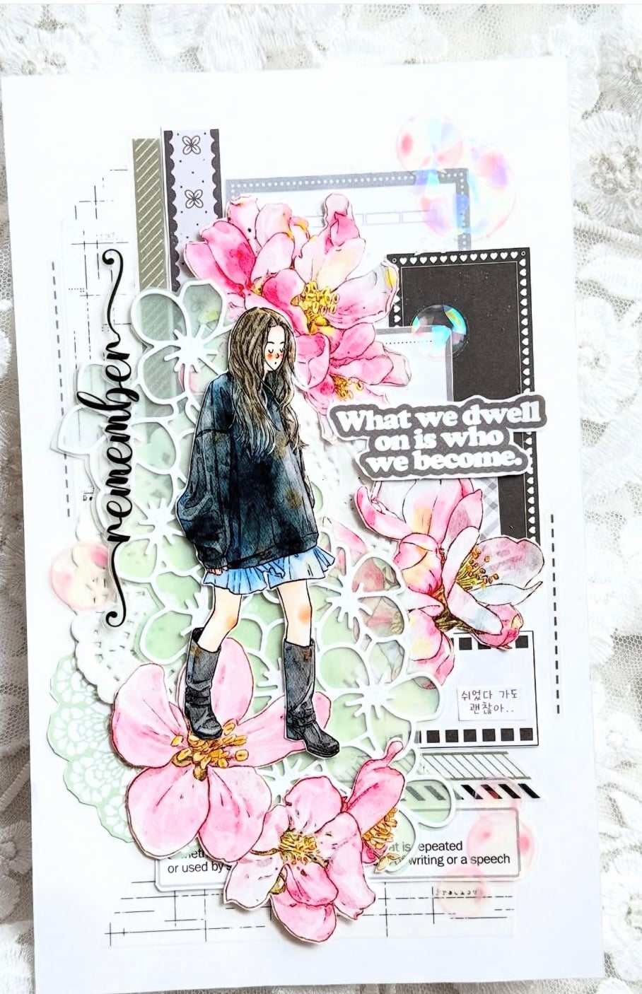 25 Dreamy Pink Scrapbook Ideas & Junk Journal Layouts - The Slowestuff Blog