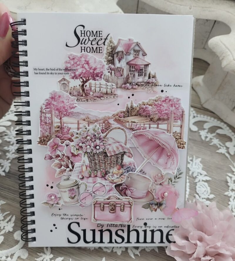 25 Dreamy Pink Scrapbook Ideas & Junk Journal Layouts - The Slowestuff Blog