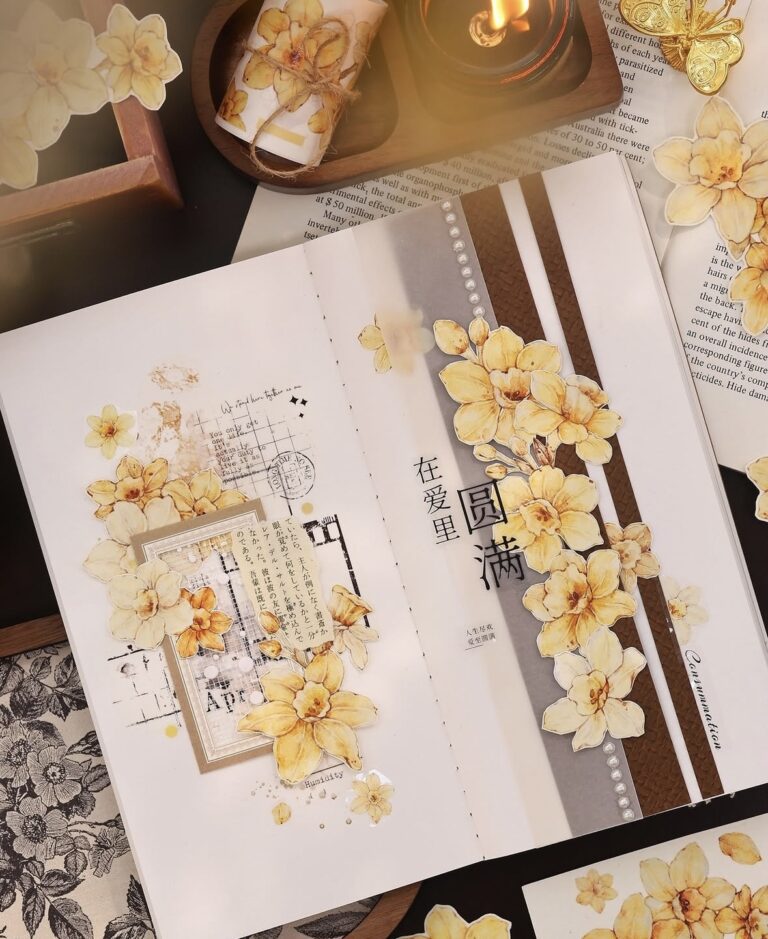 25 Sunny Yellow Scrapbook Ideas & Junk Journal Layouts - The Slowestuff ...