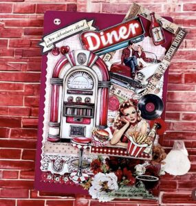25 Fiery Red Scrapbook Ideas & Junk Journal Layouts - The Slowestuff Blog