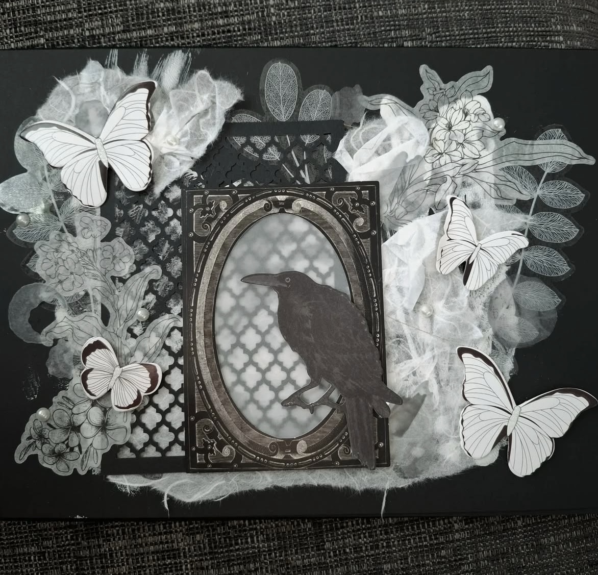 25 Striking Black and White Scrapbook Ideas & Junk Journal Layouts ...
