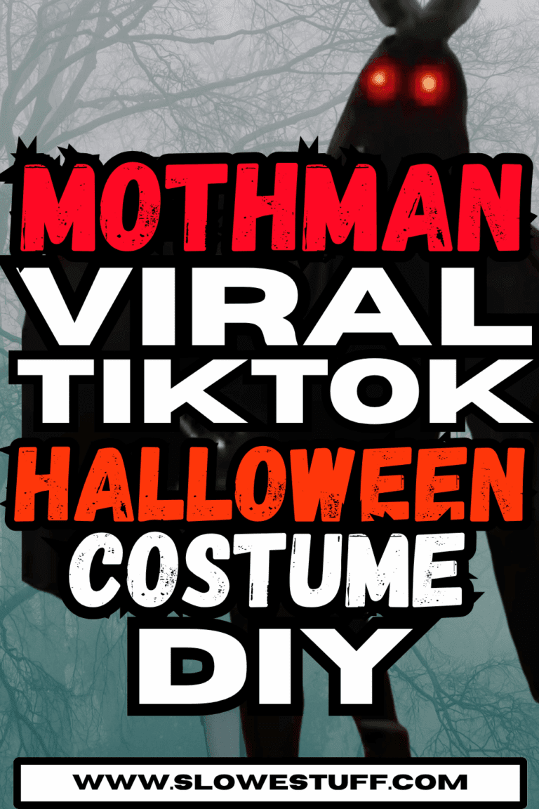 Viral TikTok DIY Mothman Costume: How To Make Your Own - The Slowestuff ...