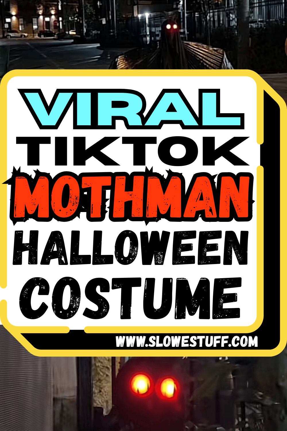 Viral TikTok DIY Mothman Costume: How To Make Your Own - The Slowestuff ...