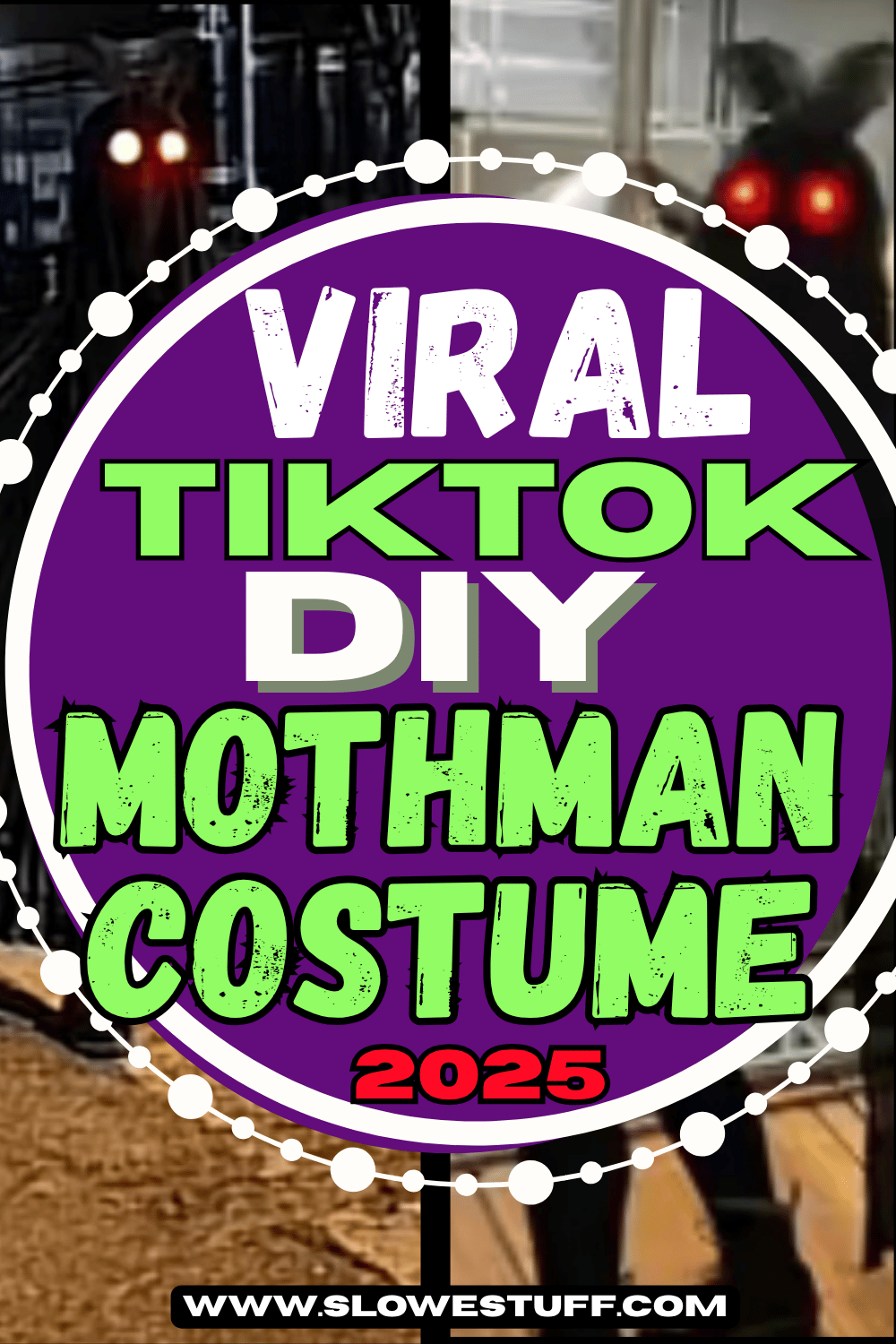 Viral TikTok DIY Mothman Costume: How To Make Your Own - The Slowestuff ...