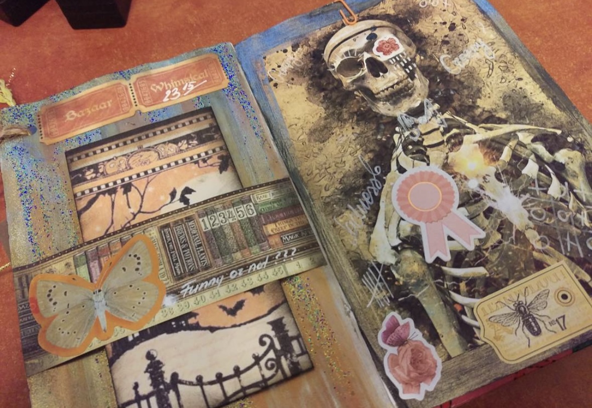 25 Dead Cool Skeleton Scrapbook Ideas for Halloween & Beyond - The ...