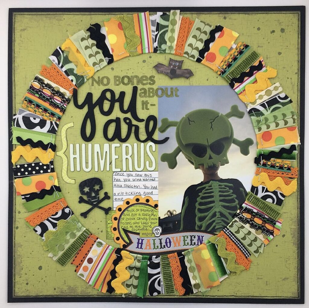 25 Dead Cool Skeleton Scrapbook Ideas for Halloween & Beyond - The ...