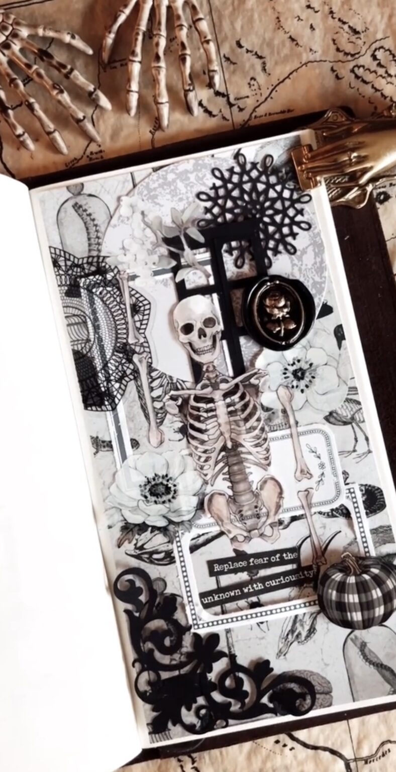 25 Dead Cool Skeleton Scrapbook Ideas for Halloween & Beyond - The ...